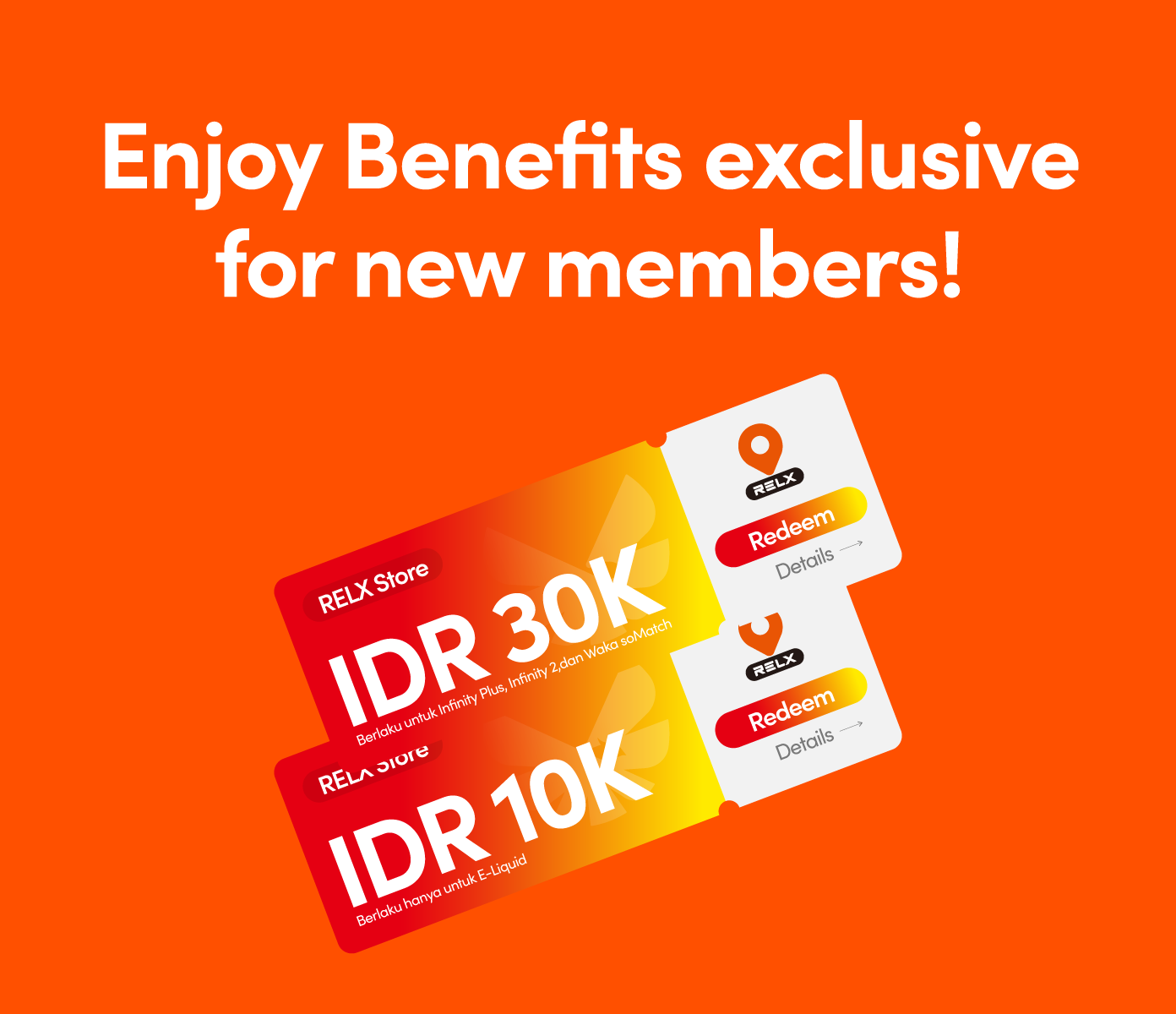 Join RELX Club to Get Exclusive Member Benefits
