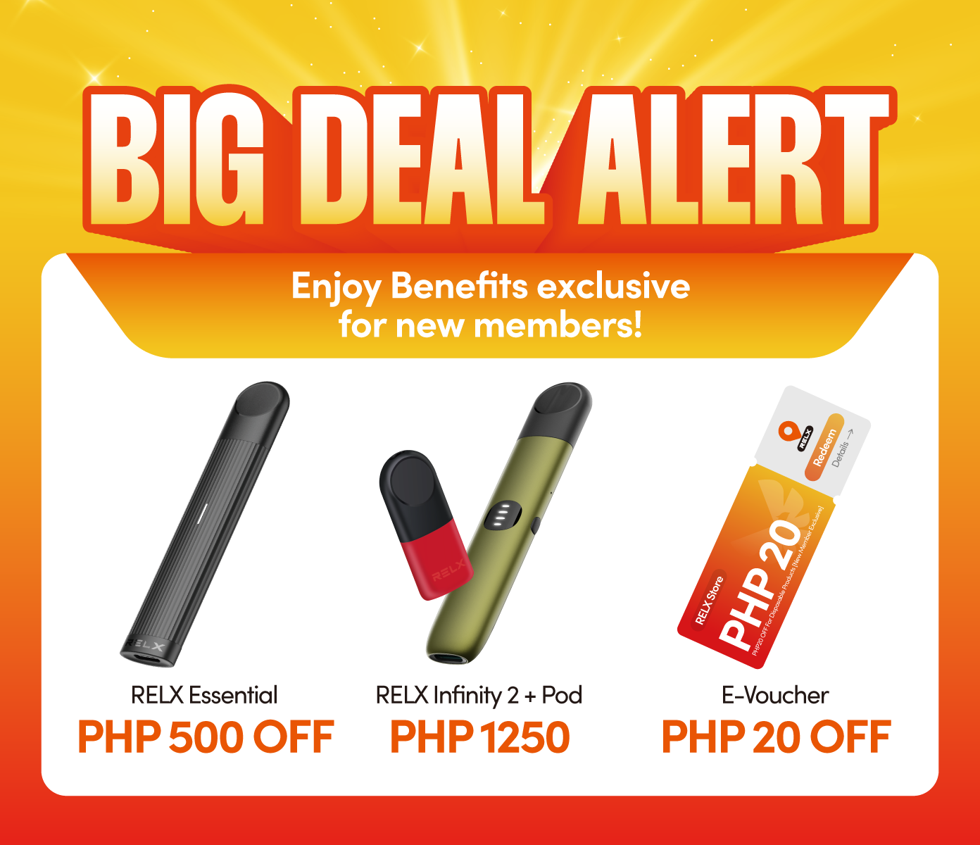 Join RELX Club to Get Exclusive Member Benefits