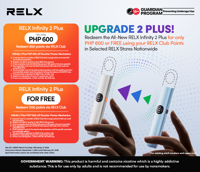 Join RELX Club to Get Exclusive Member Benefits