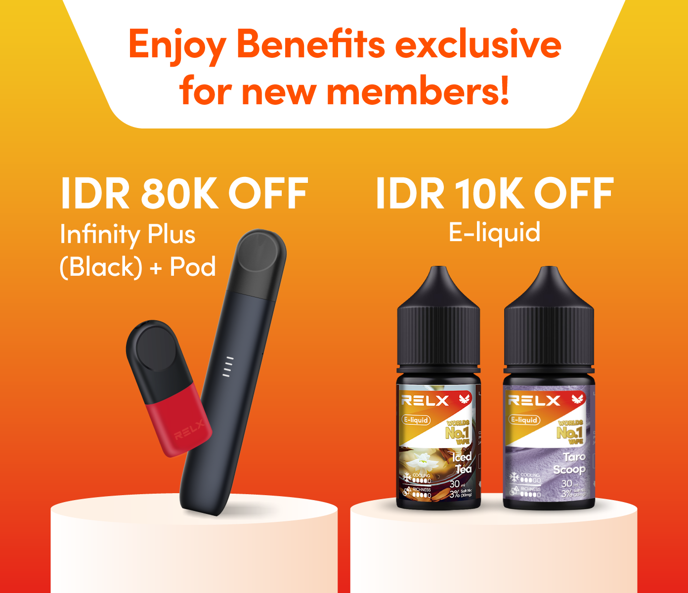 Join RELX Club to Get Exclusive Member Benefits