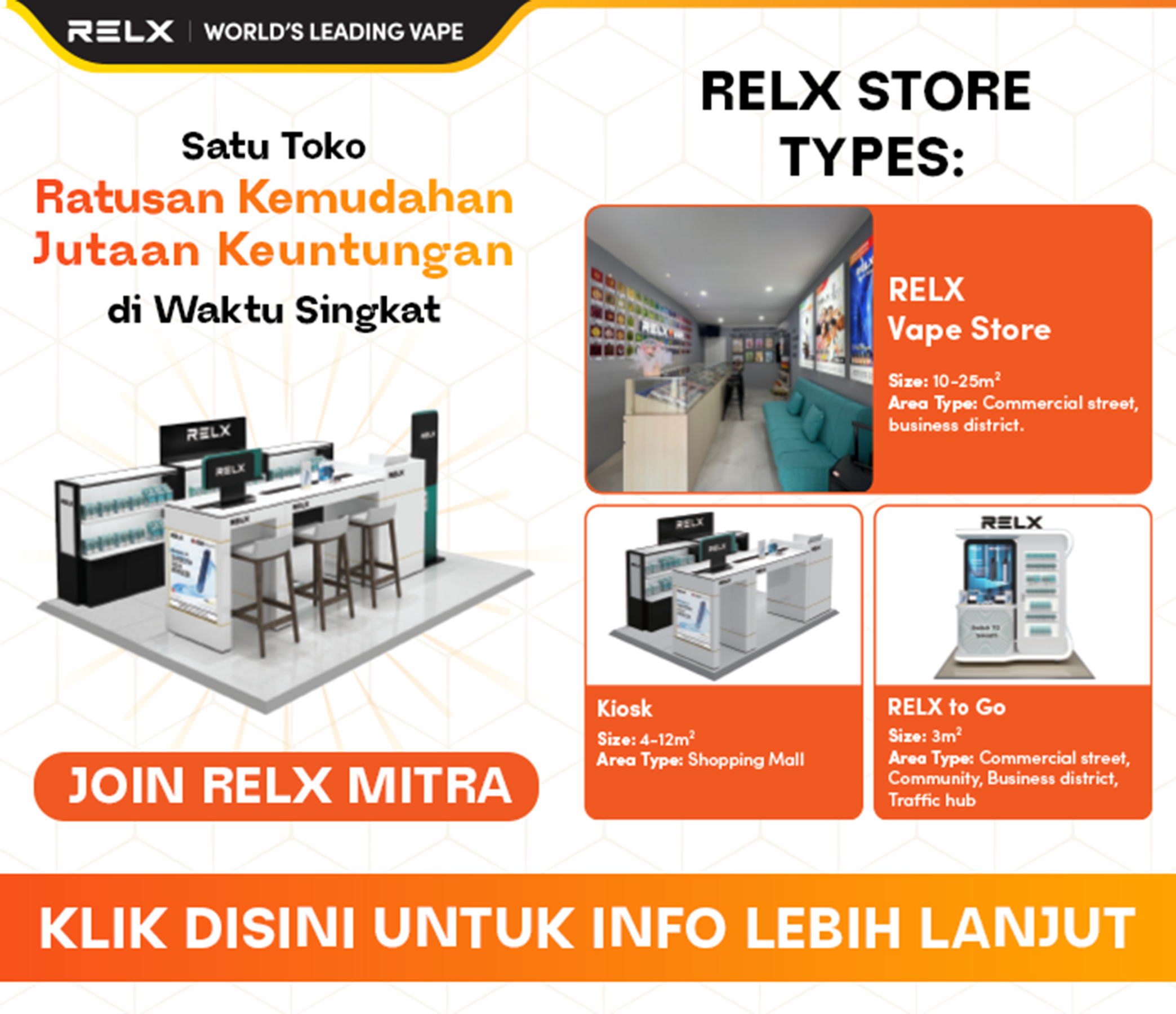 Join RELX Club to Get Exclusive Member Benefits